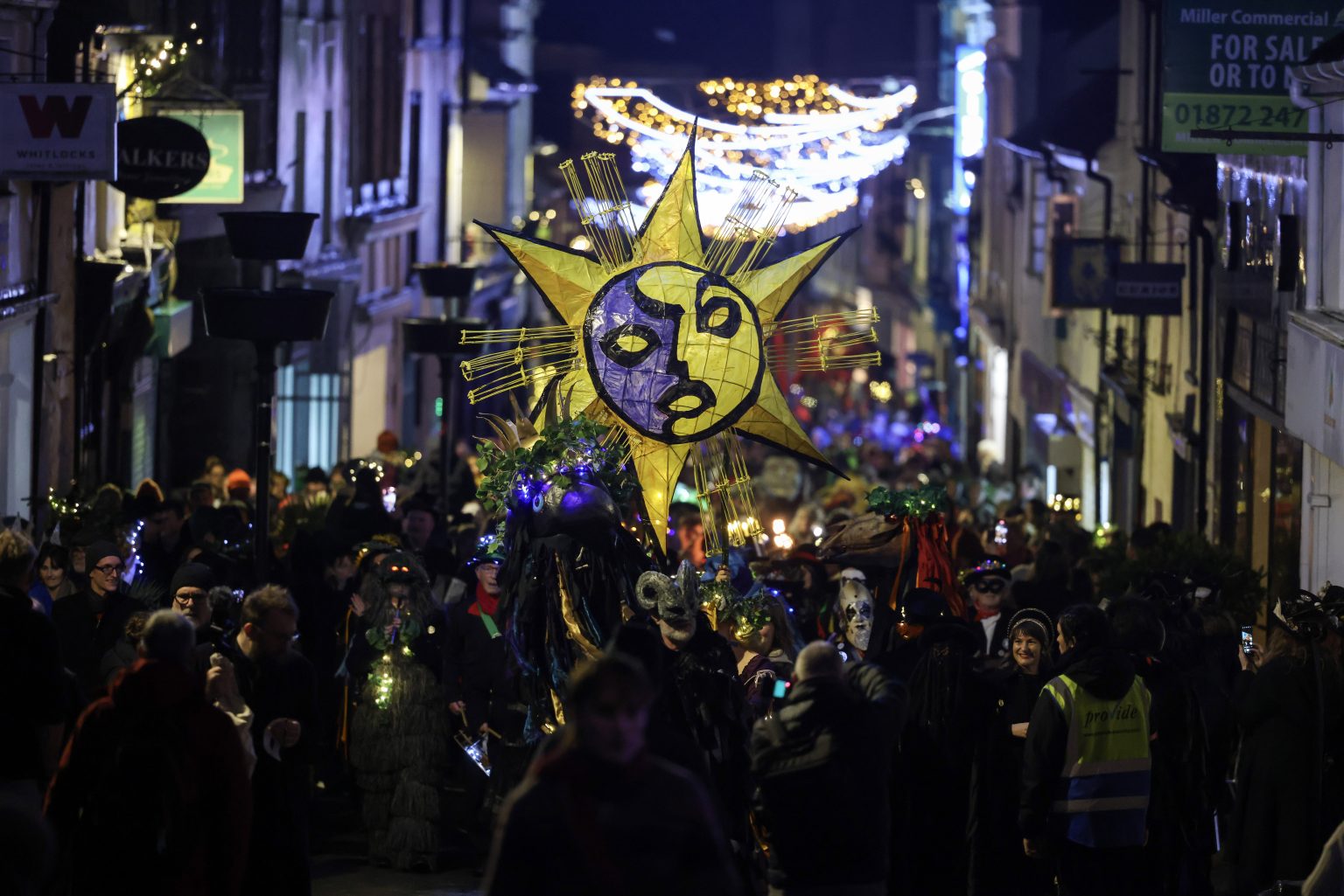 Thousands take part in Montol Festival to celebrate midwinter solstice ...